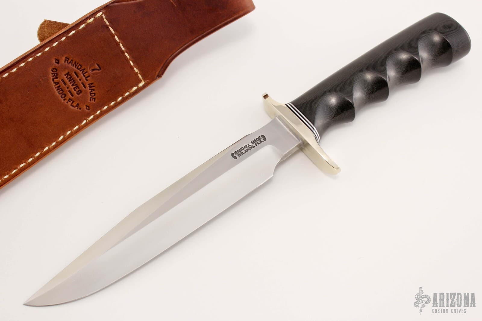 Model 1-7 - Finger Grip Handle - Arizona Custom Knives