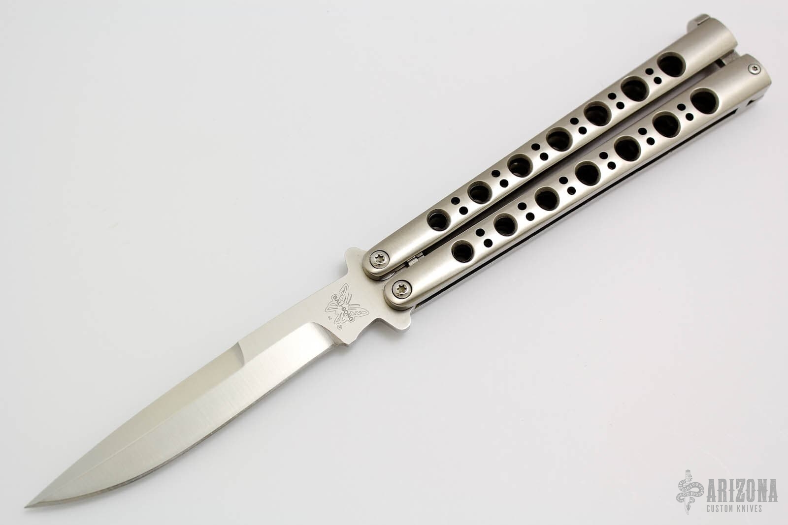 Model 42 Balisong Titanium - Arizona Custom Knives