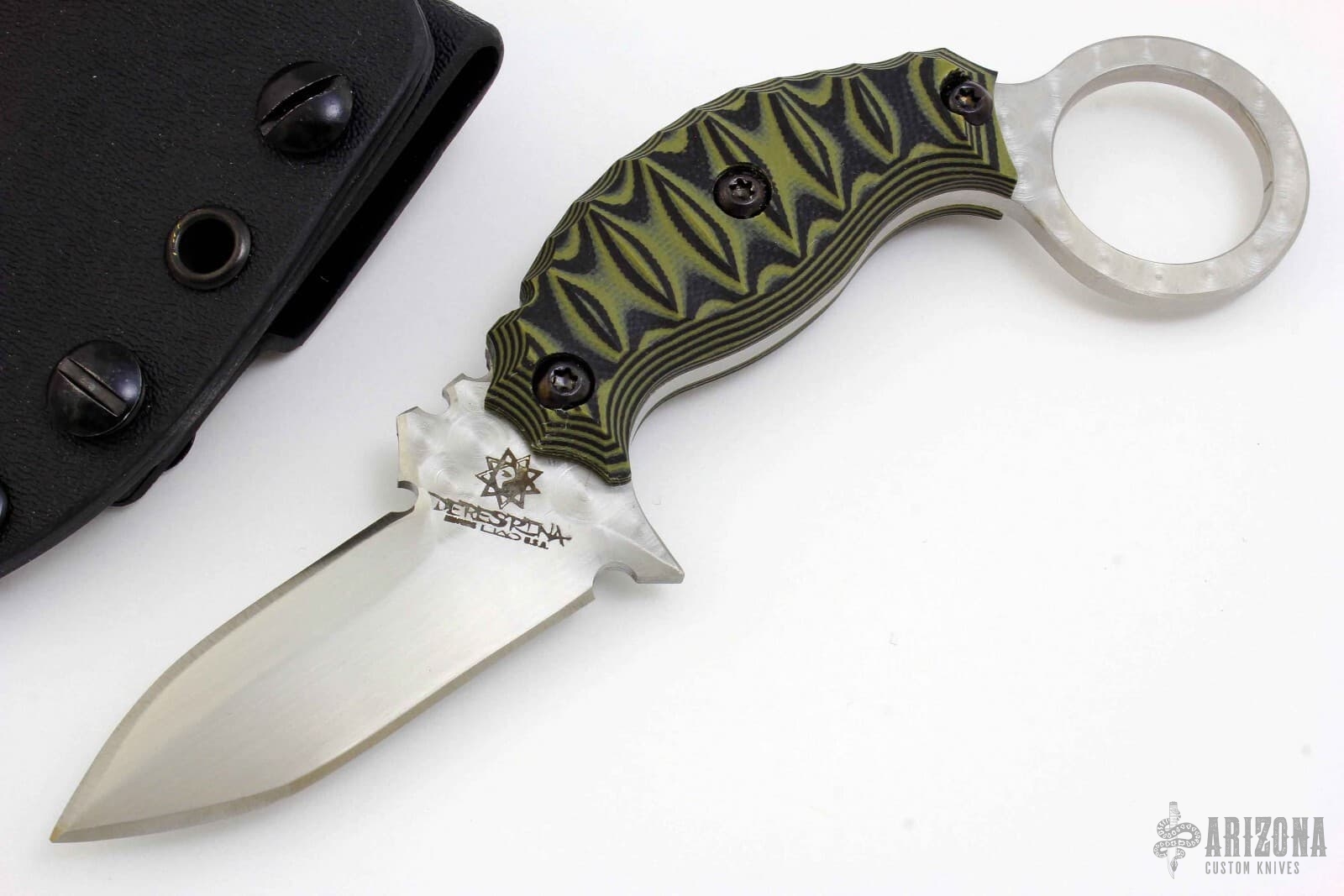 Neck Bite Dagger Karambit - Arizona Custom Knives