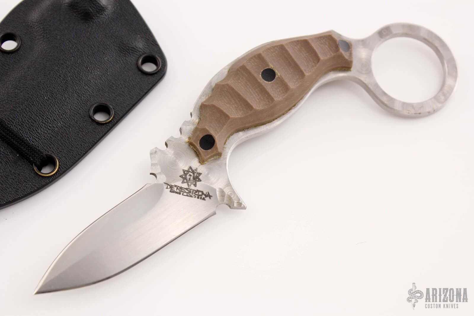 Neck Bite Dagger Karambit - Arizona Custom Knives