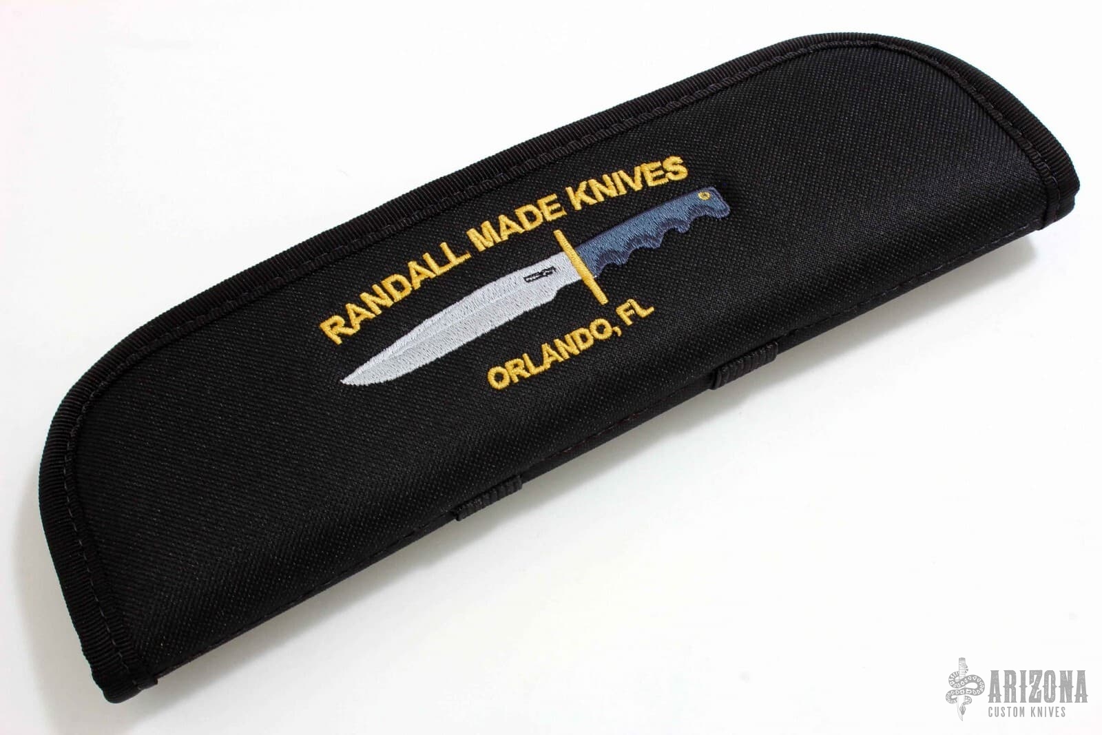Nylon Zippered Case - 10" x 3" - Randall Fighter Logo - Arizona Custom ...