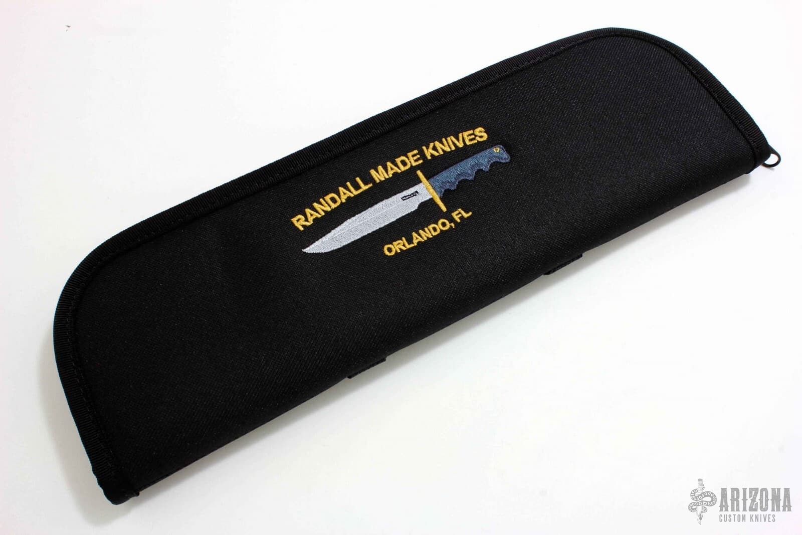 Nylon Zippered Case - 13" - Randall Fighter Logo - Arizona Custom Knives