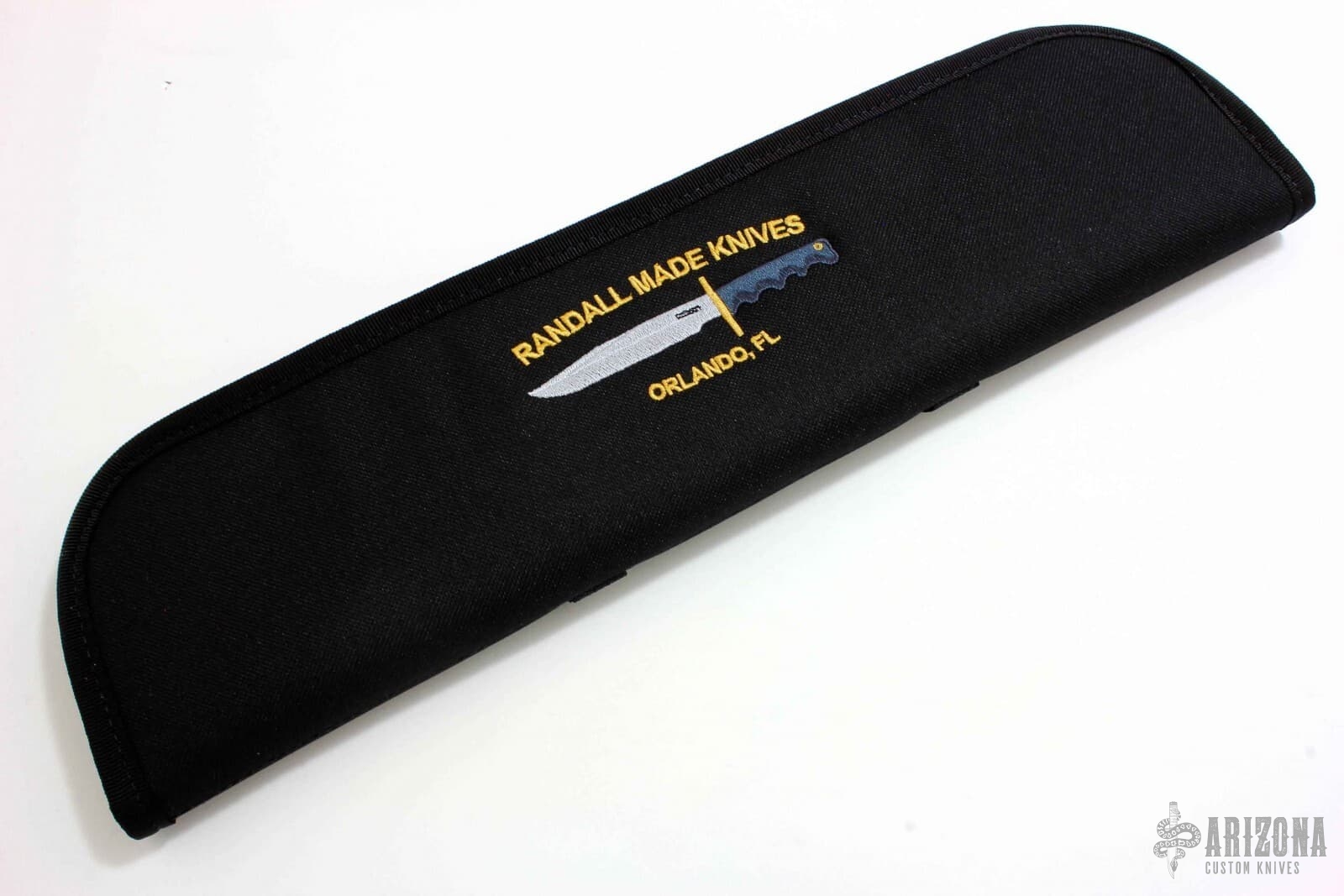 Nylon Zippered Case - 16" - Randall Fighter Logo - Arizona Custom Knives