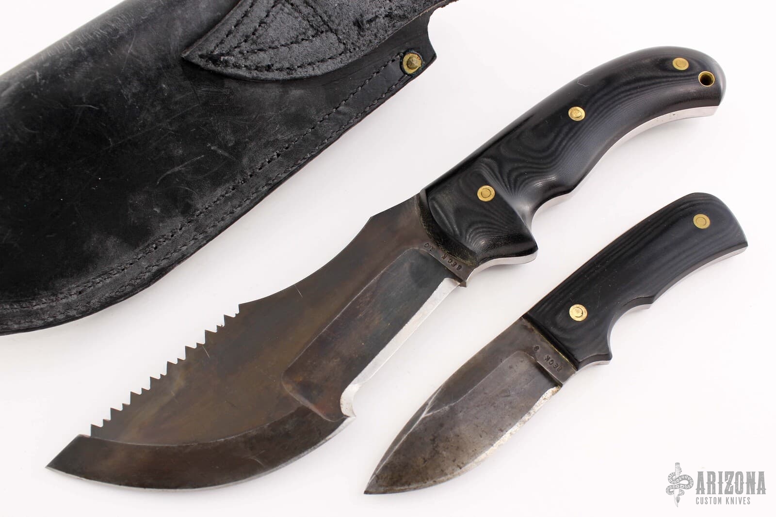 Original WSK Tracker Knife Set - #9 and #10 - Arizona Custom Knives