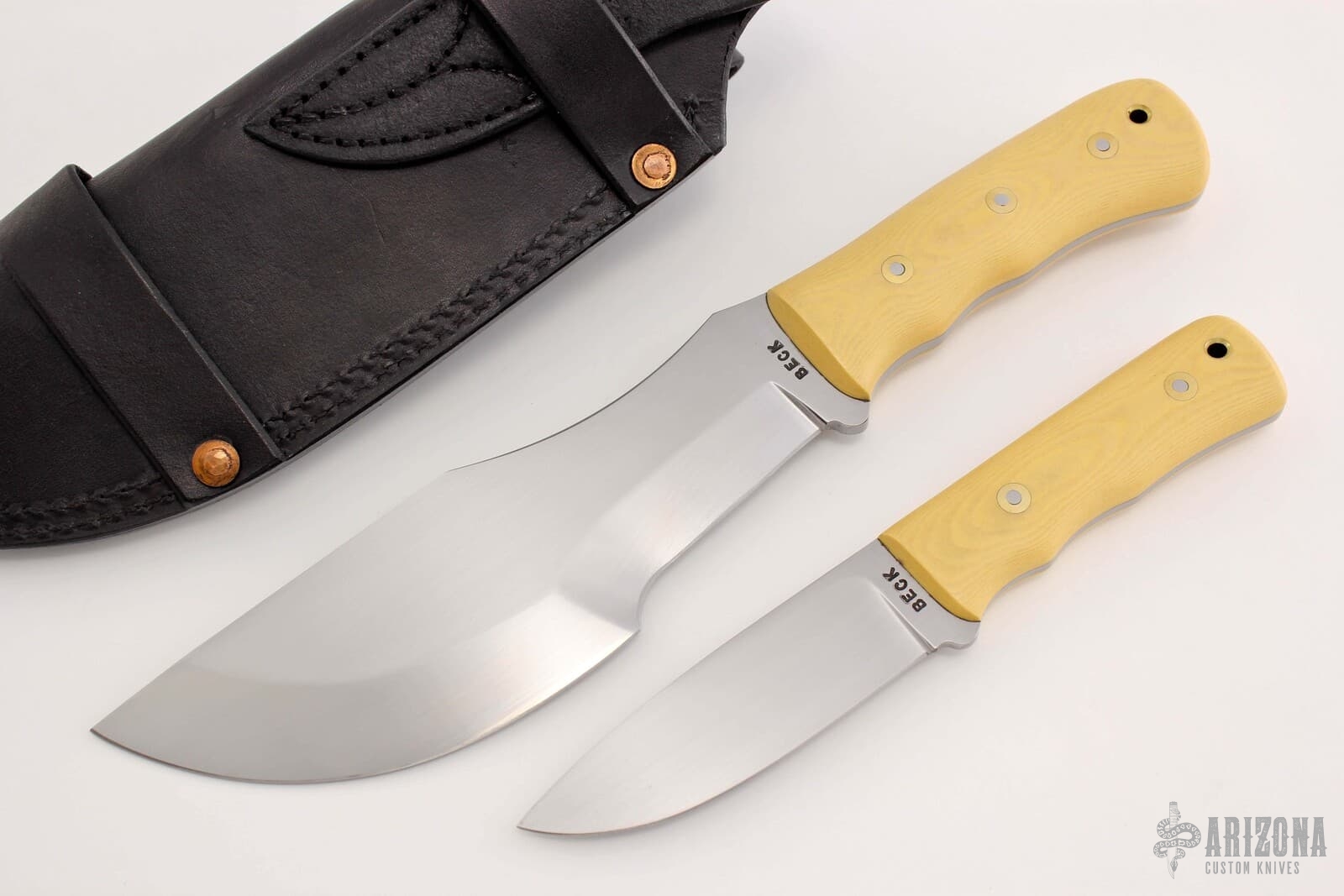 Original WSK Tracker Knife Set - #G36 and #132 - Arizona Custom Knives