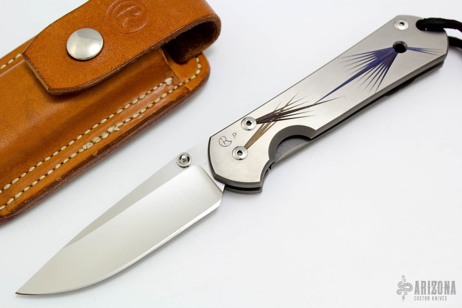 P Sebenza - Large Decorated Sebenza - Arizona Custom Knives