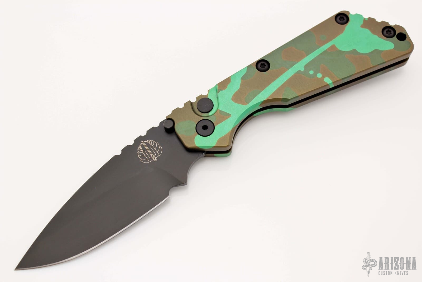 Pro-Strider Auto - Camo Splash - Arizona Custom Knives