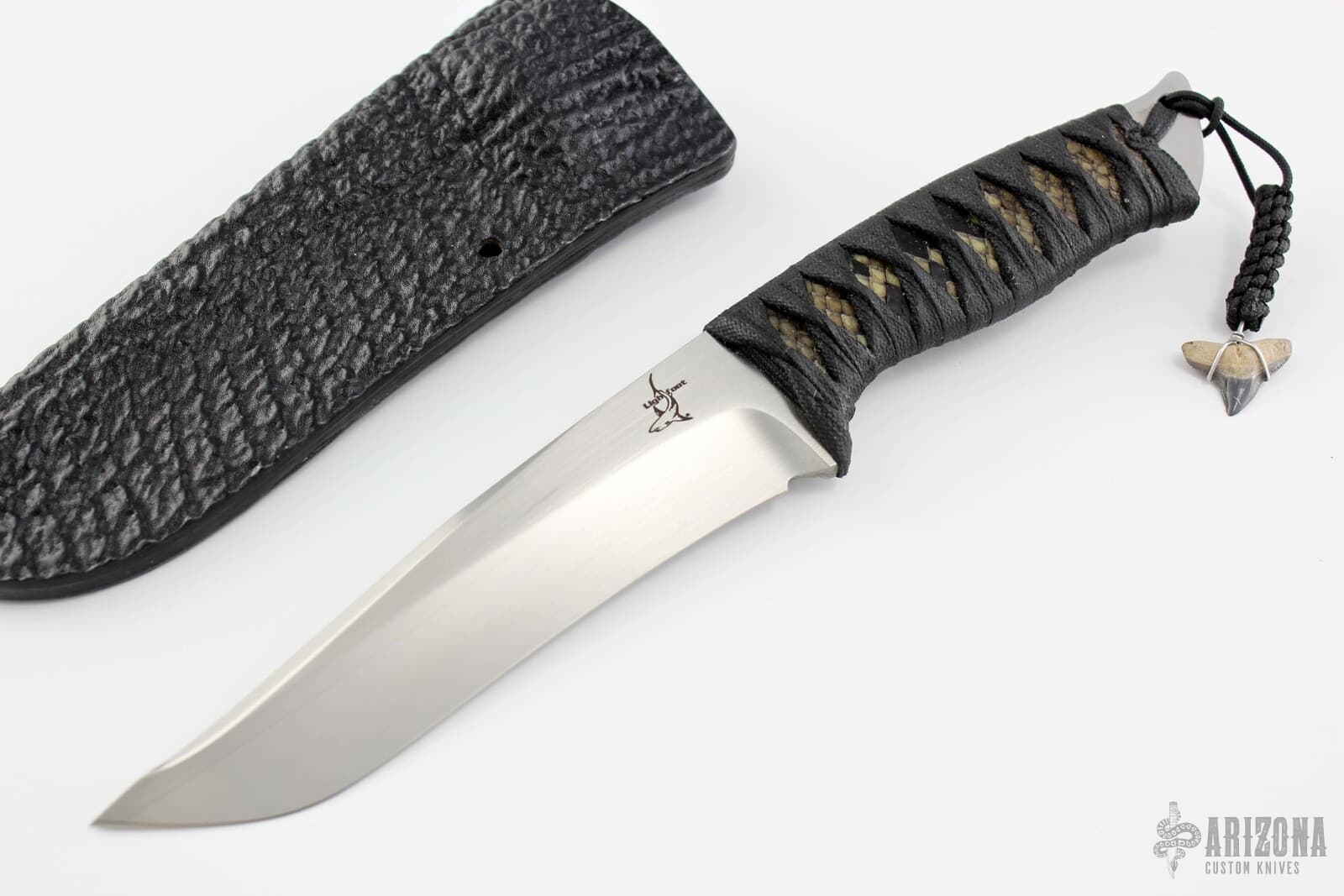 Python Wrapped Fixed Blade - Arizona Custom Knives