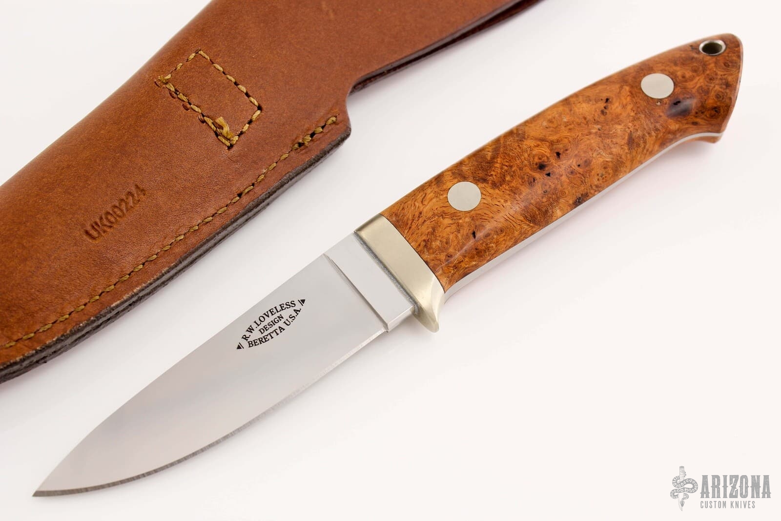 R.W. Loveless Design Drop Hunter - Arizona Custom Knives