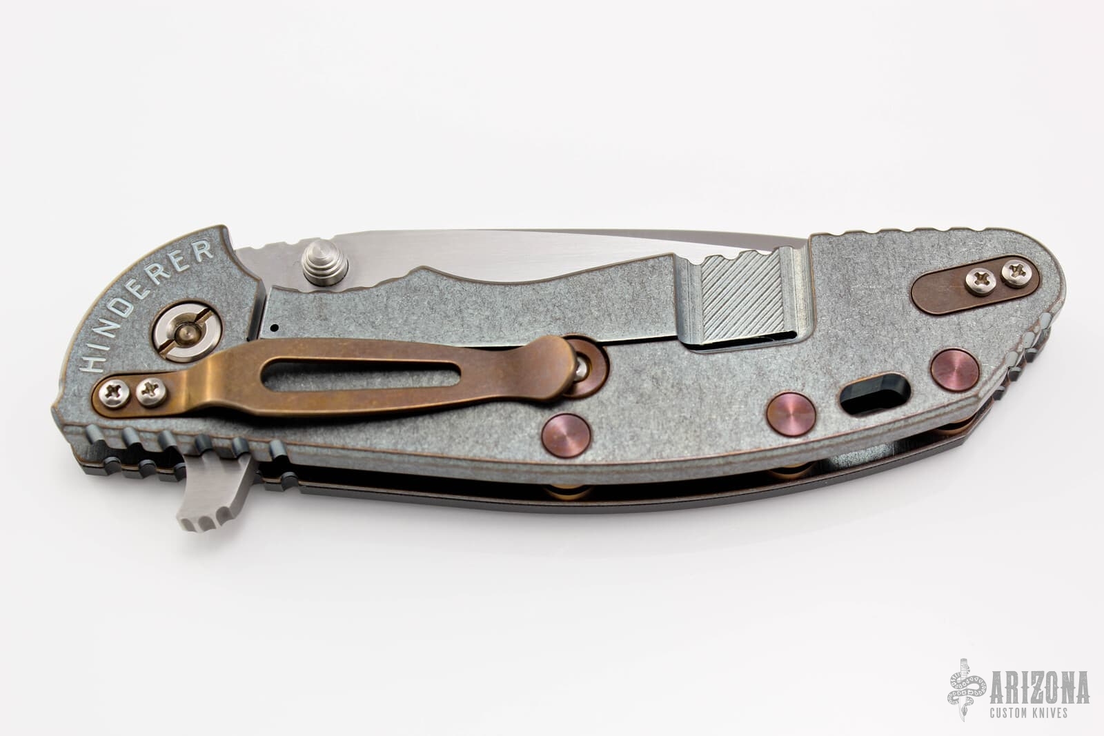 Rare Custom XM-24 - Hellfire - Arizona Custom Knives