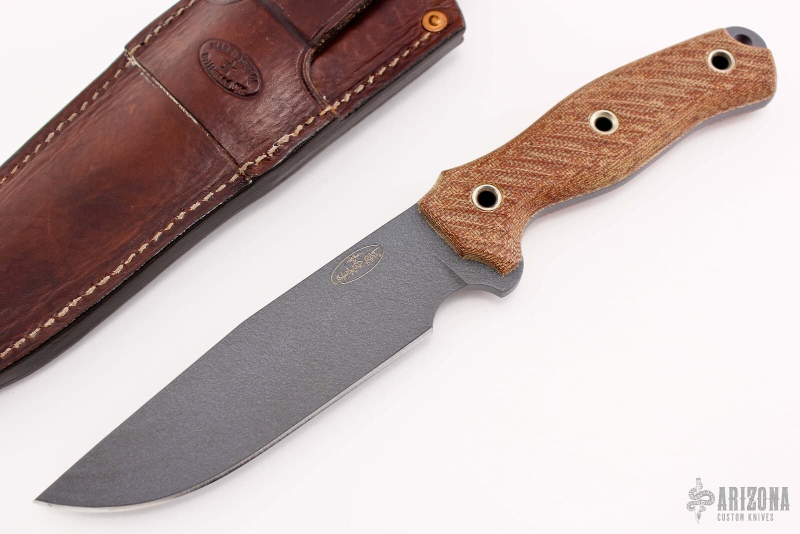 Ratmandu - Custom Leather Sheath - Arizona Custom Knives