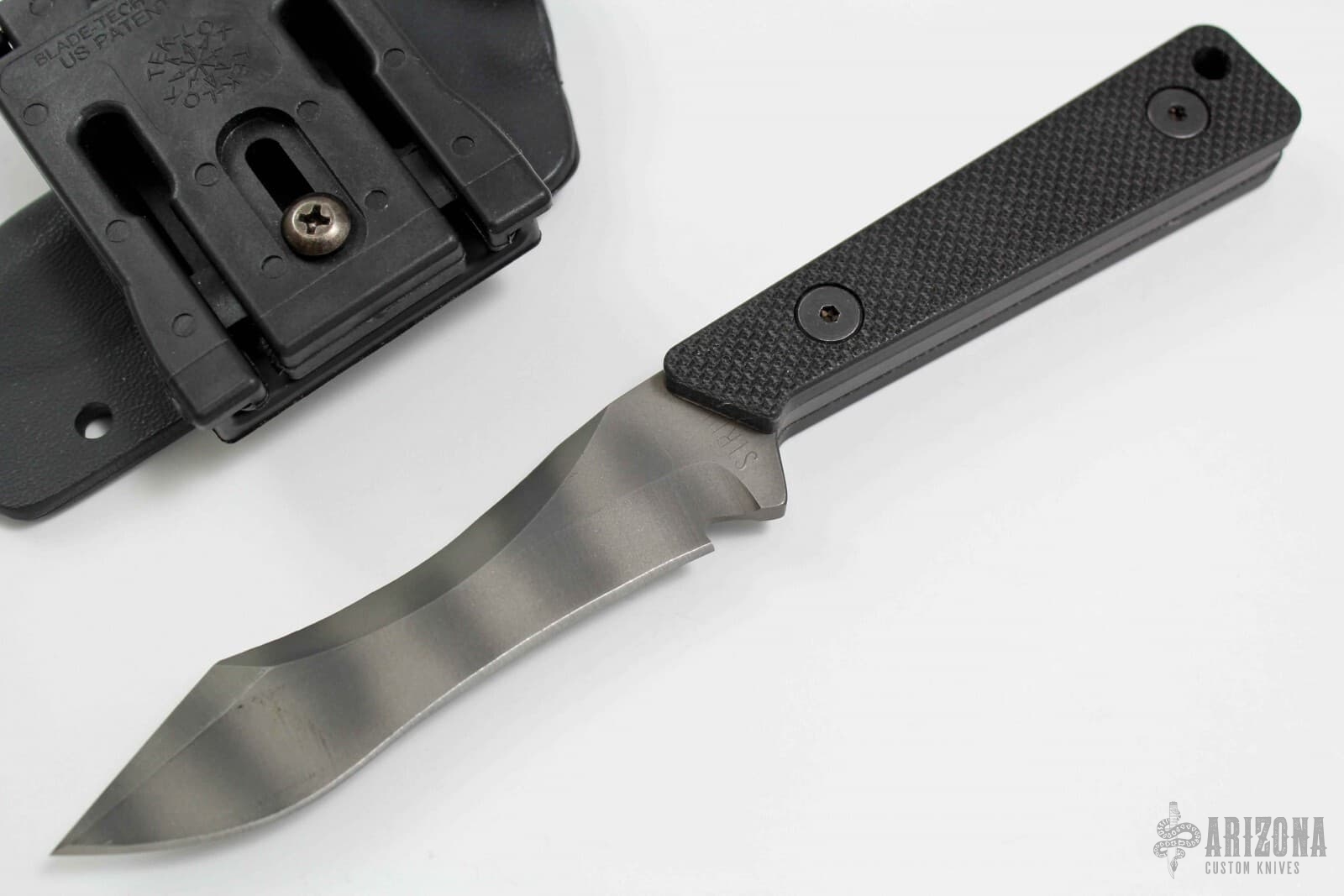 Recurve Fixed Blade - Arizona Custom Knives