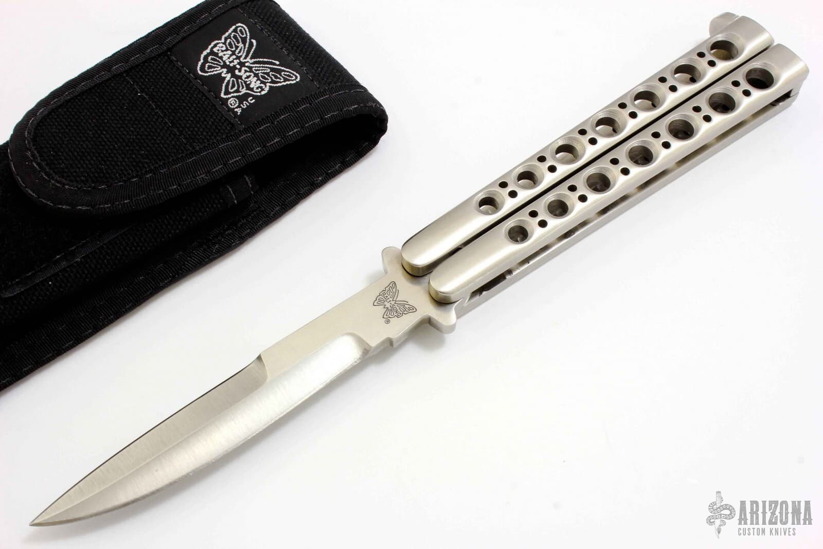 Samson Ground Custom Weehawk Balisong - Arizona Custom Knives