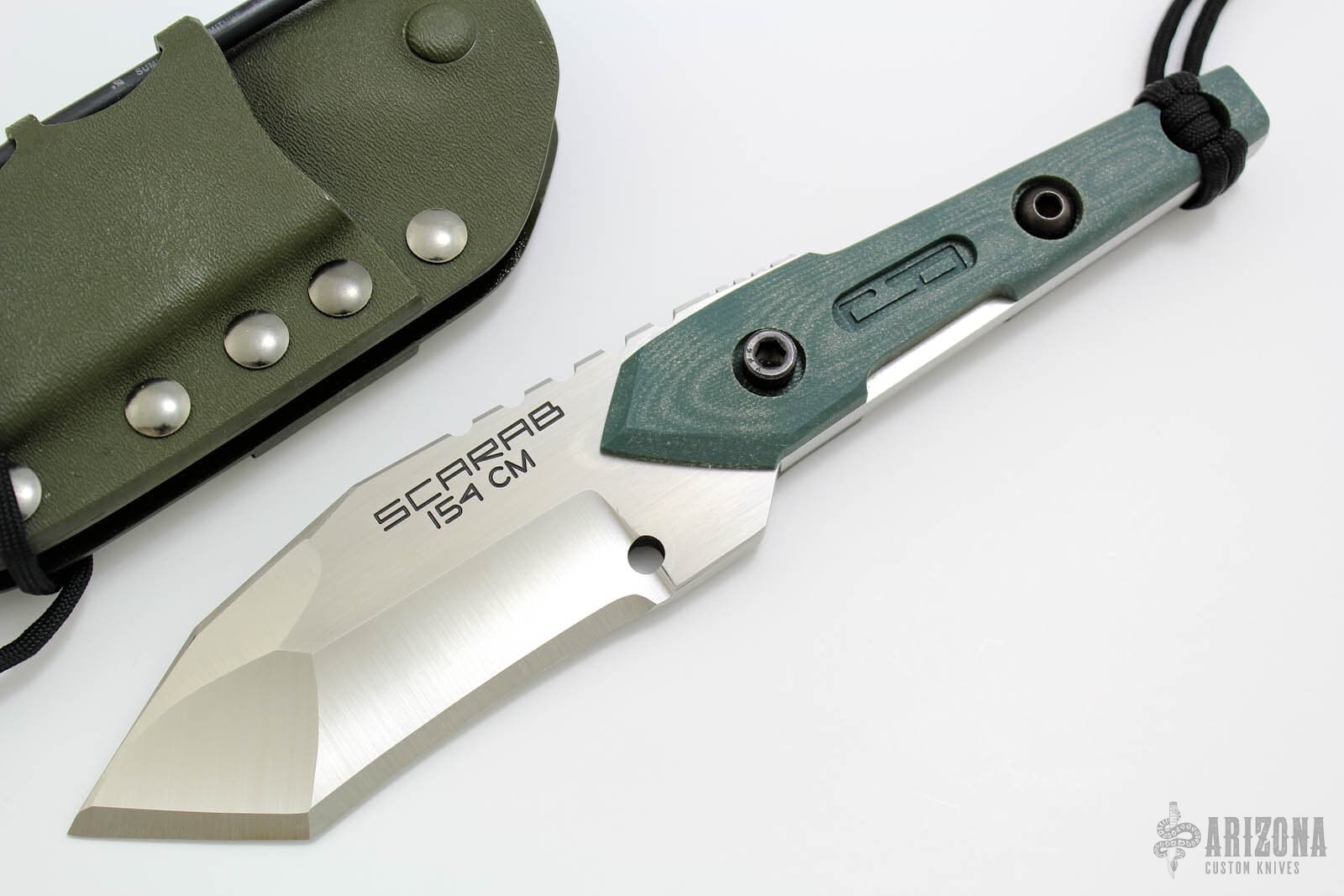 Scarab Model 7 Tanto - Arizona Custom Knives