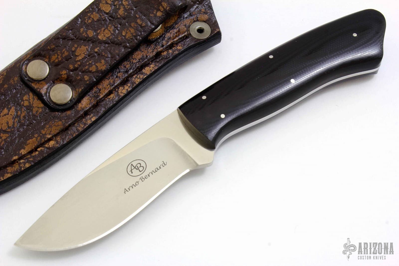 Scavenger - Wolverine - Black G-10 - Arizona Custom Knives