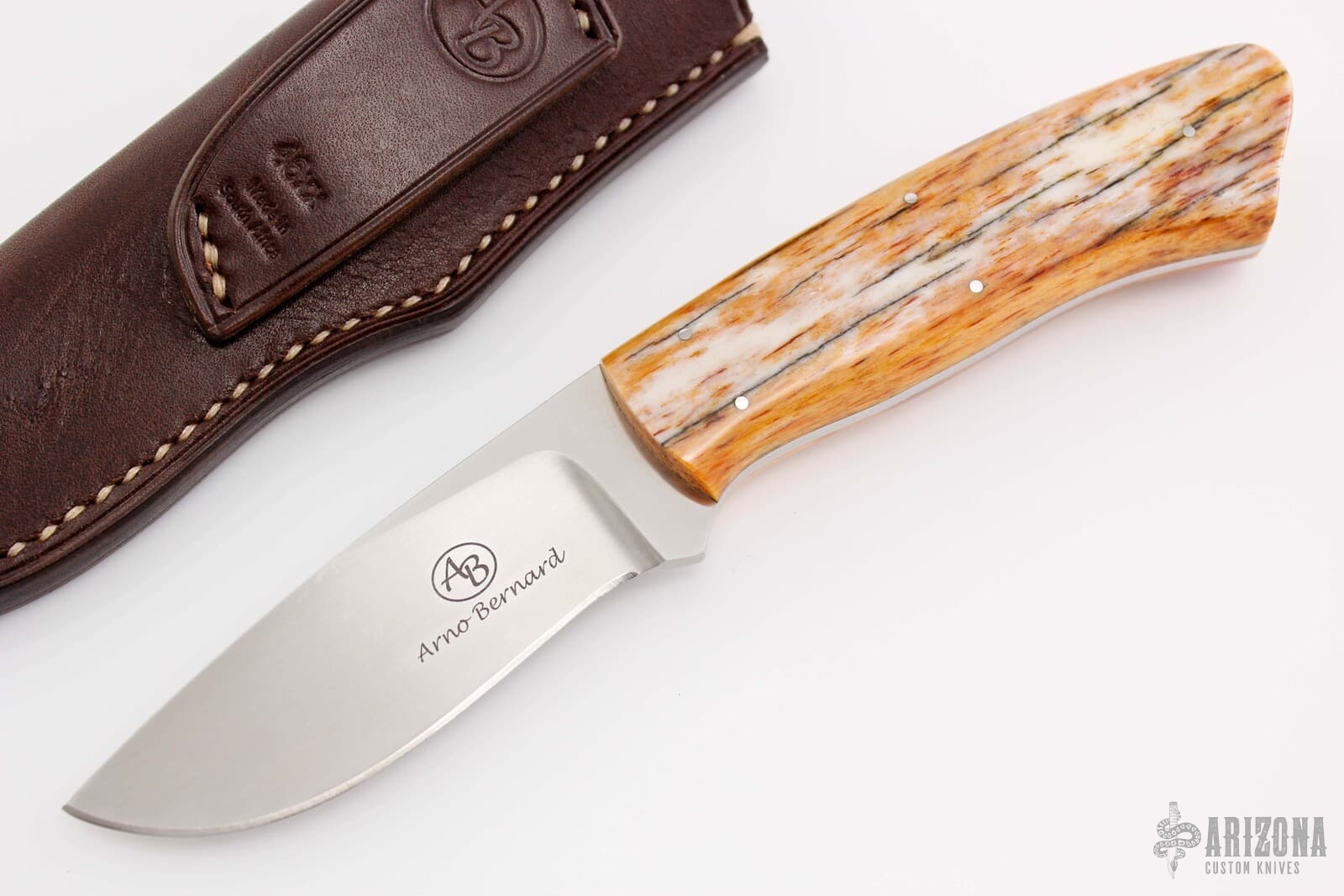 Scavenger - Wolverine - Giraffe Bone | Arizona Custom Knives