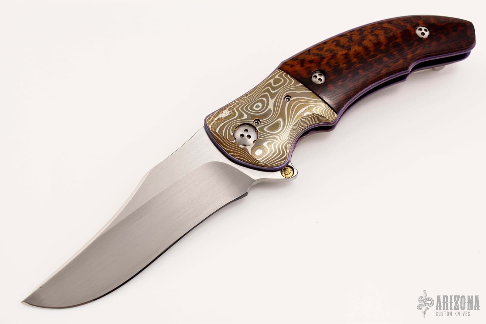 Silver Fox Flipper - Arizona Custom Knives