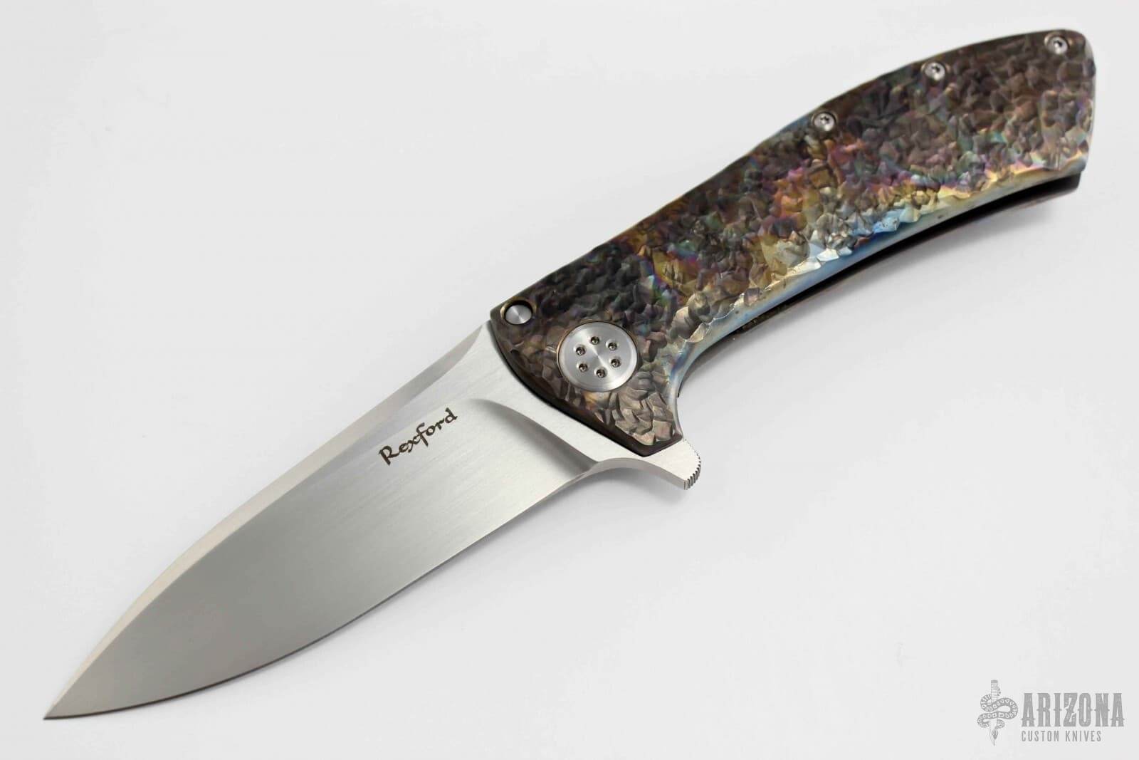Singularity - Hot Hammered - Arizona Custom Knives