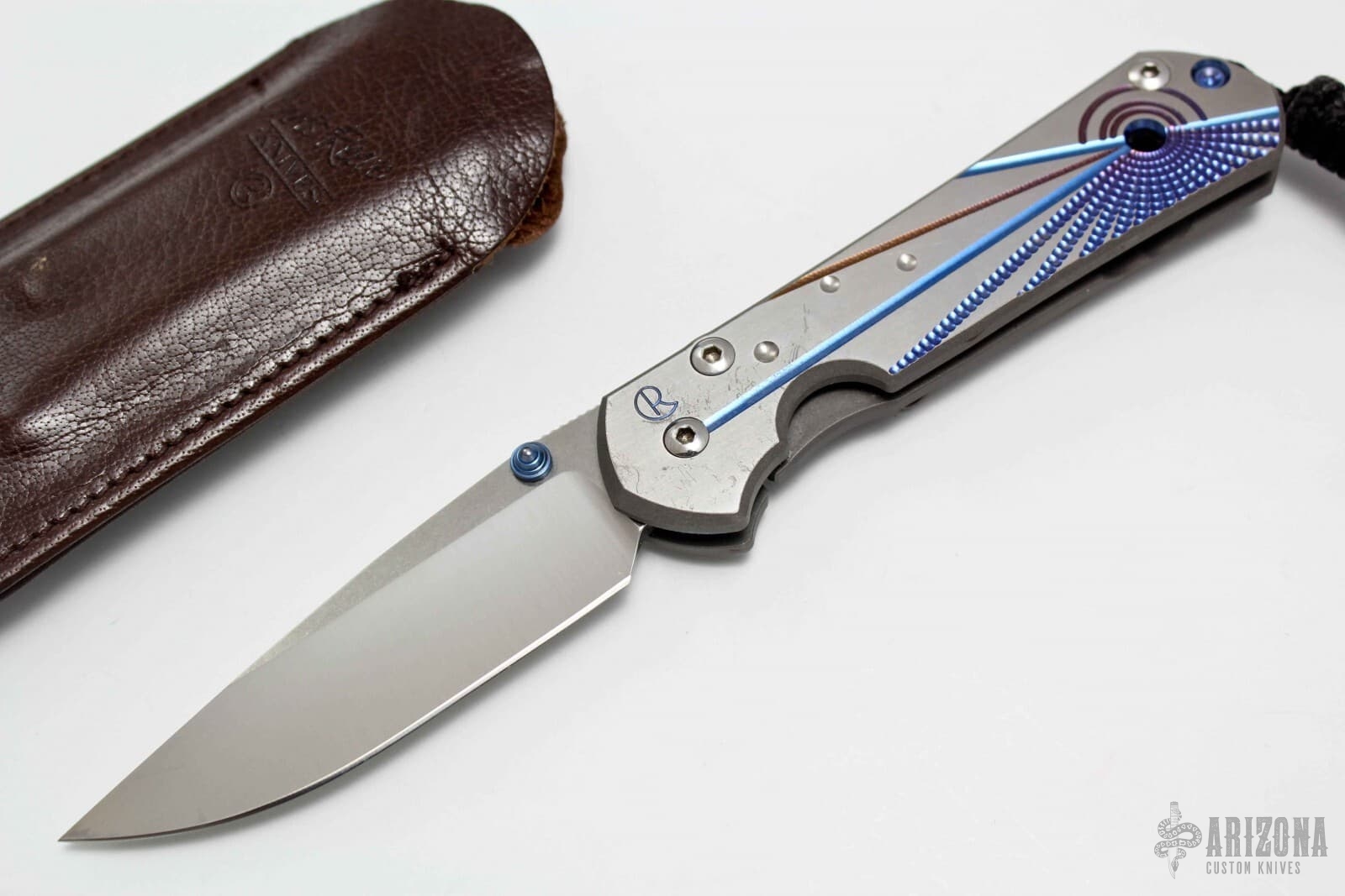 Small Sebenza 21 - Unique Graphic | Arizona Custom Knives