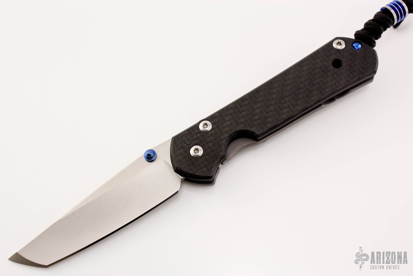 Small Sebenza 21 Tanto - Carbon Fiber - Arizona Custom Knives