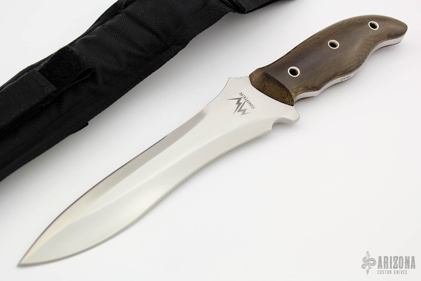 Sniper - Chili Pepper Handle - Arizona Custom Knives