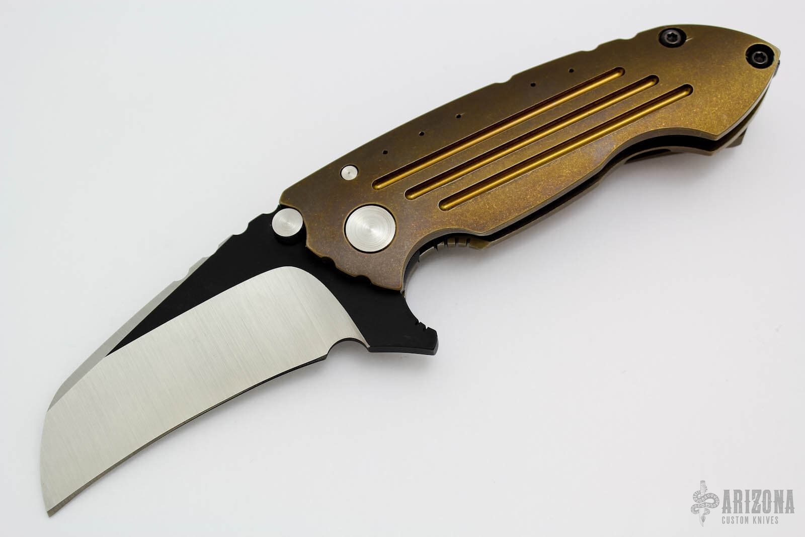 SOLO Flipper - Full Ti Flipper - Arizona Custom Knives