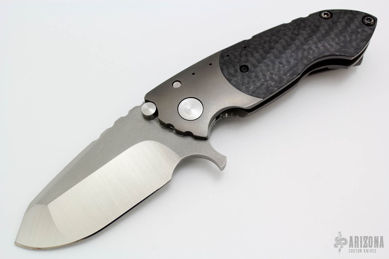 Solo Flipper with Integral Bolster/Carbon Fiber Insert - Arizona Custom ...