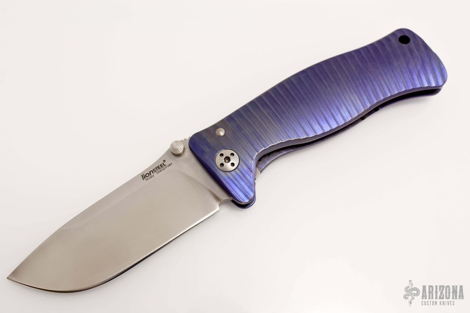 SR1 Integral Titanium Handle Folding Knife - Arizona Custom Knives