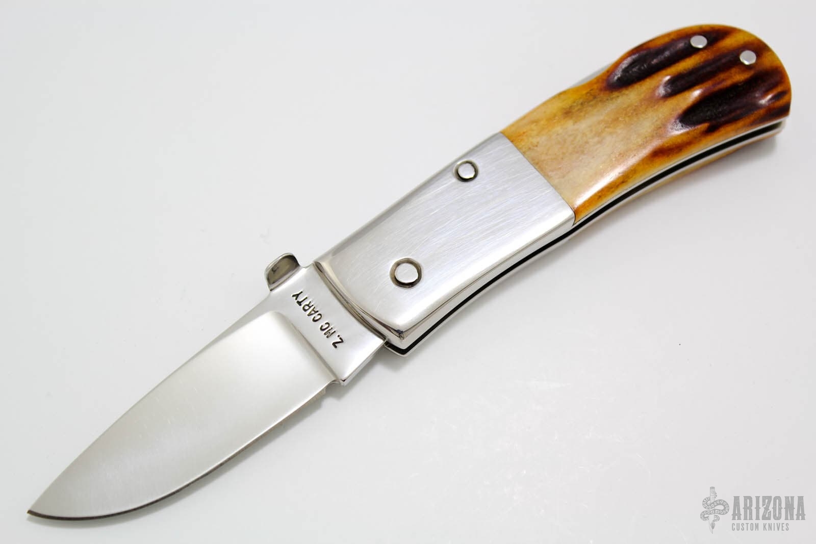 Stag Lockback - Arizona Custom Knives