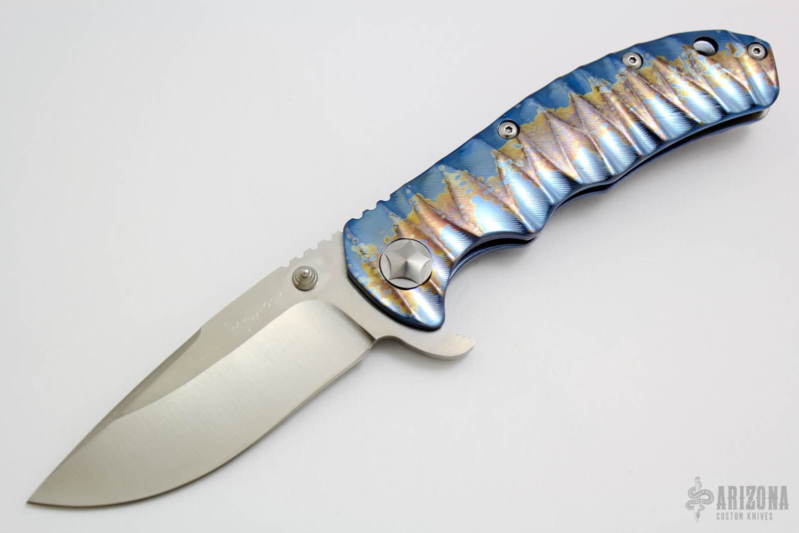 Tango with Anodized Scales - Arizona Custom Knives
