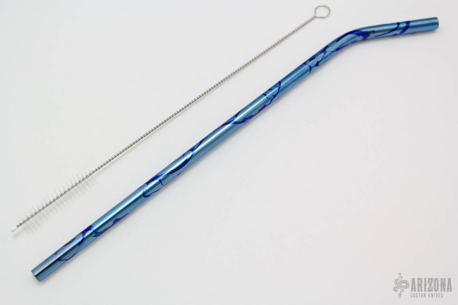 Titanium Drinking Straw - Arizona Custom Knives