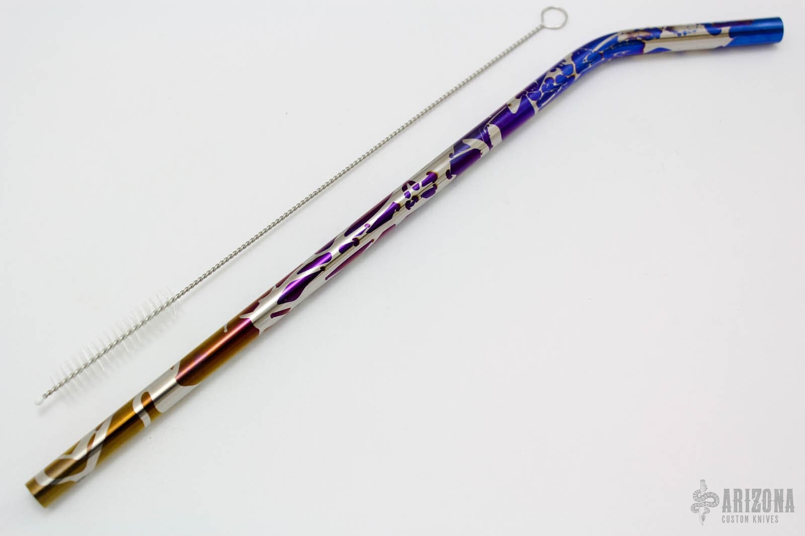 Titanium Drinking Straw | Arizona Custom Knives
