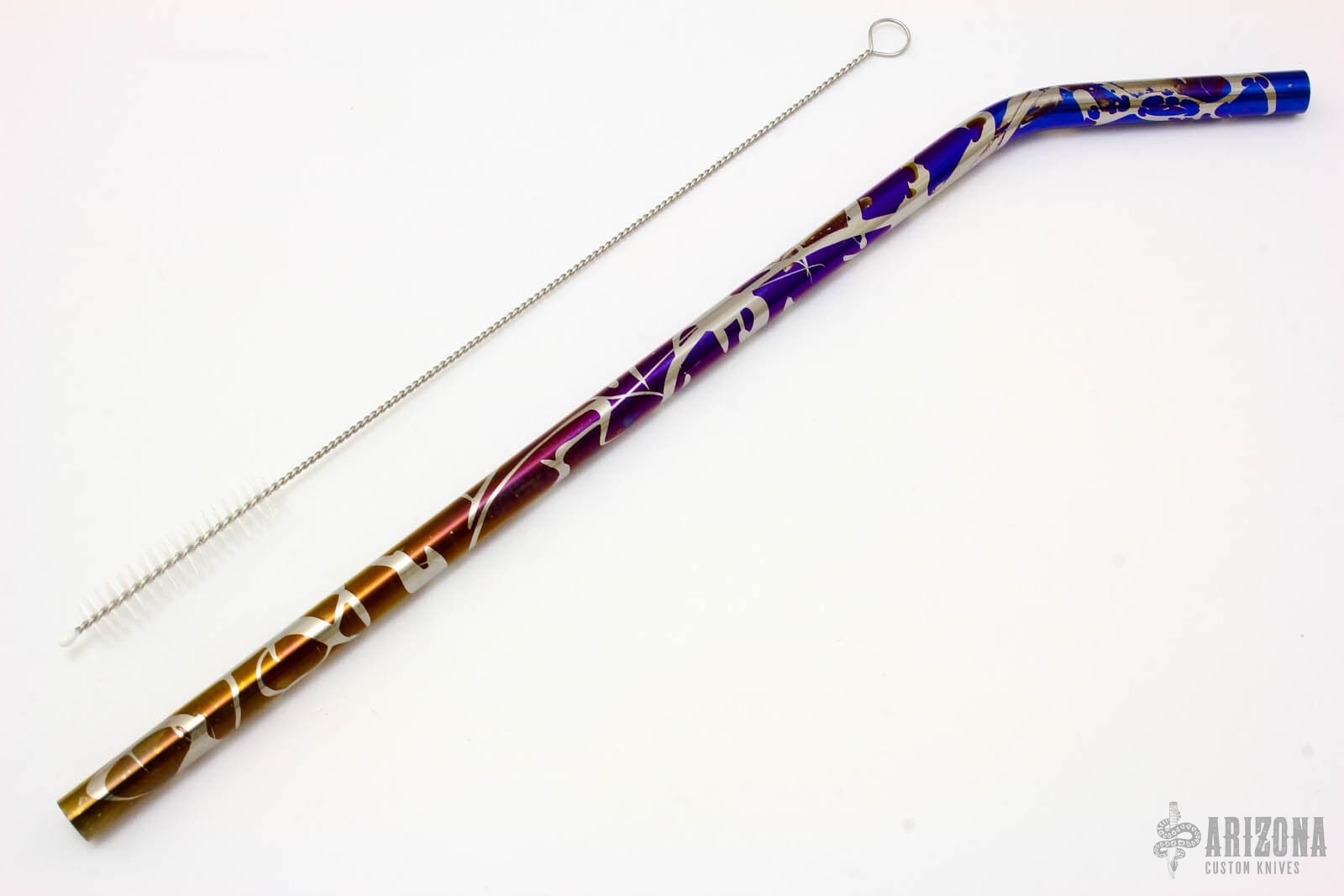 Titanium Drinking Straw - Arizona Custom Knives