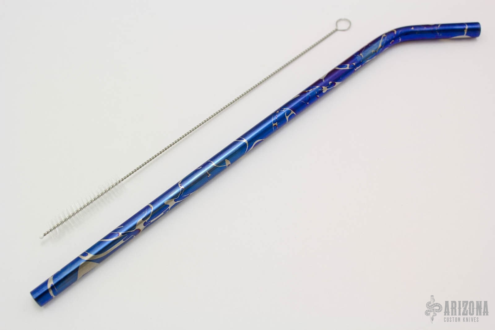 Titanium Drinking Straw - Arizona Custom Knives