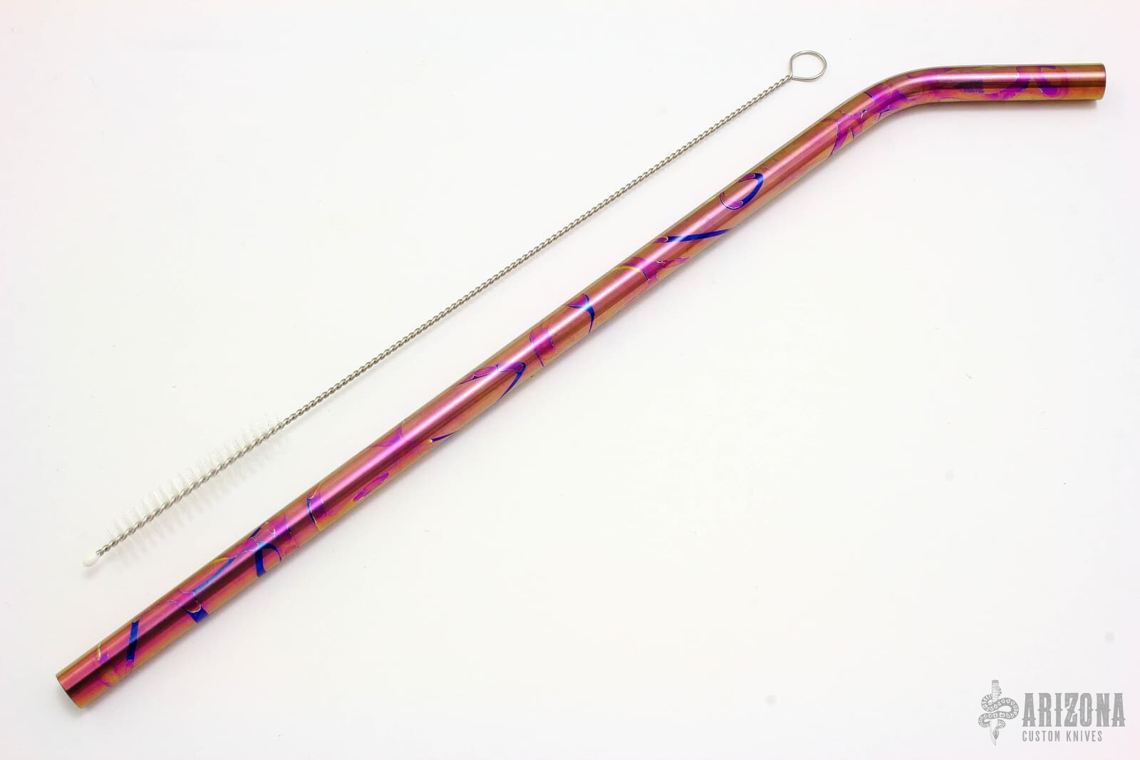 Titanium Drinking Straw - Arizona Custom Knives