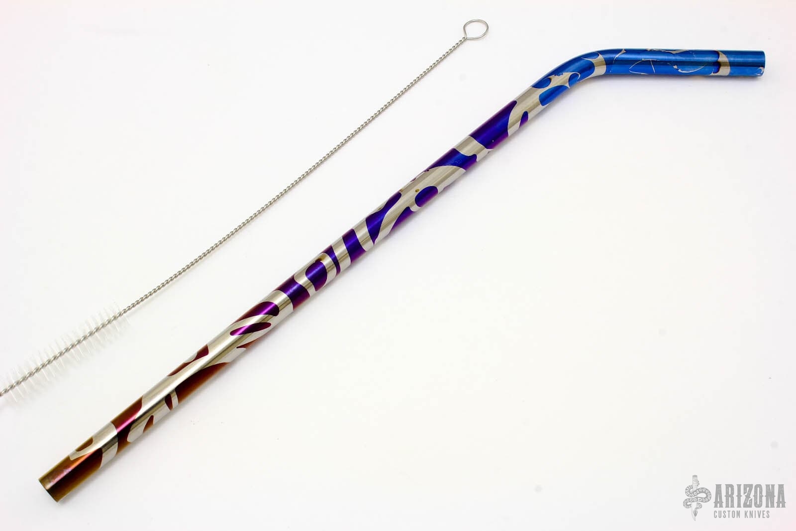 Titanium Drinking Straw - Arizona Custom Knives