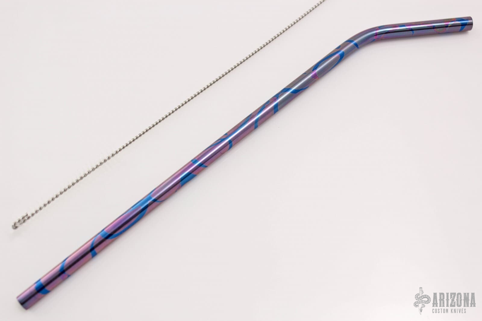 Titanium Drinking Straw - Arizona Custom Knives