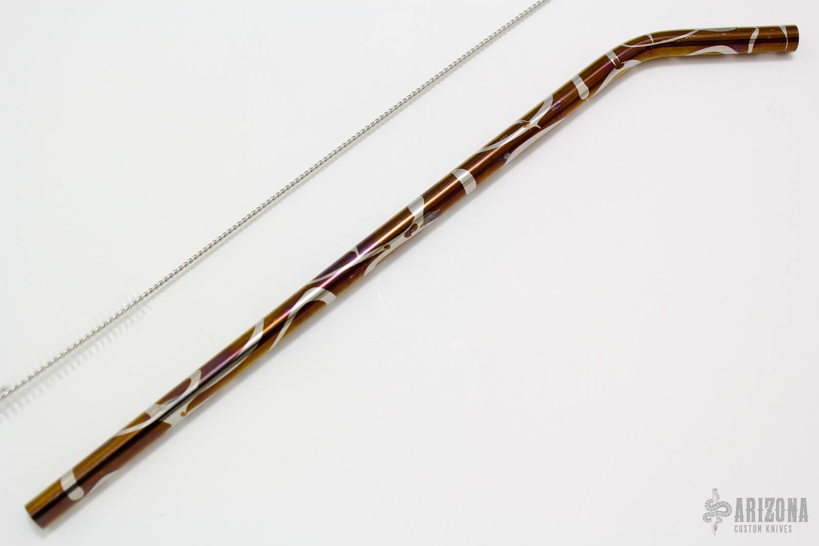 Titanium Drinking Straw - Arizona Custom Knives