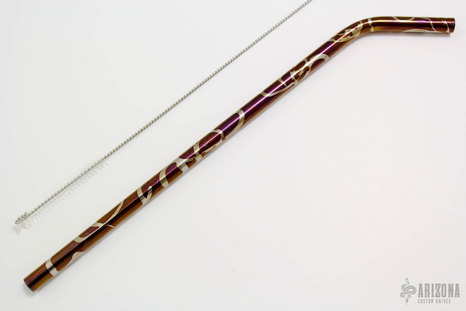 Titanium Drinking Straw - Arizona Custom Knives