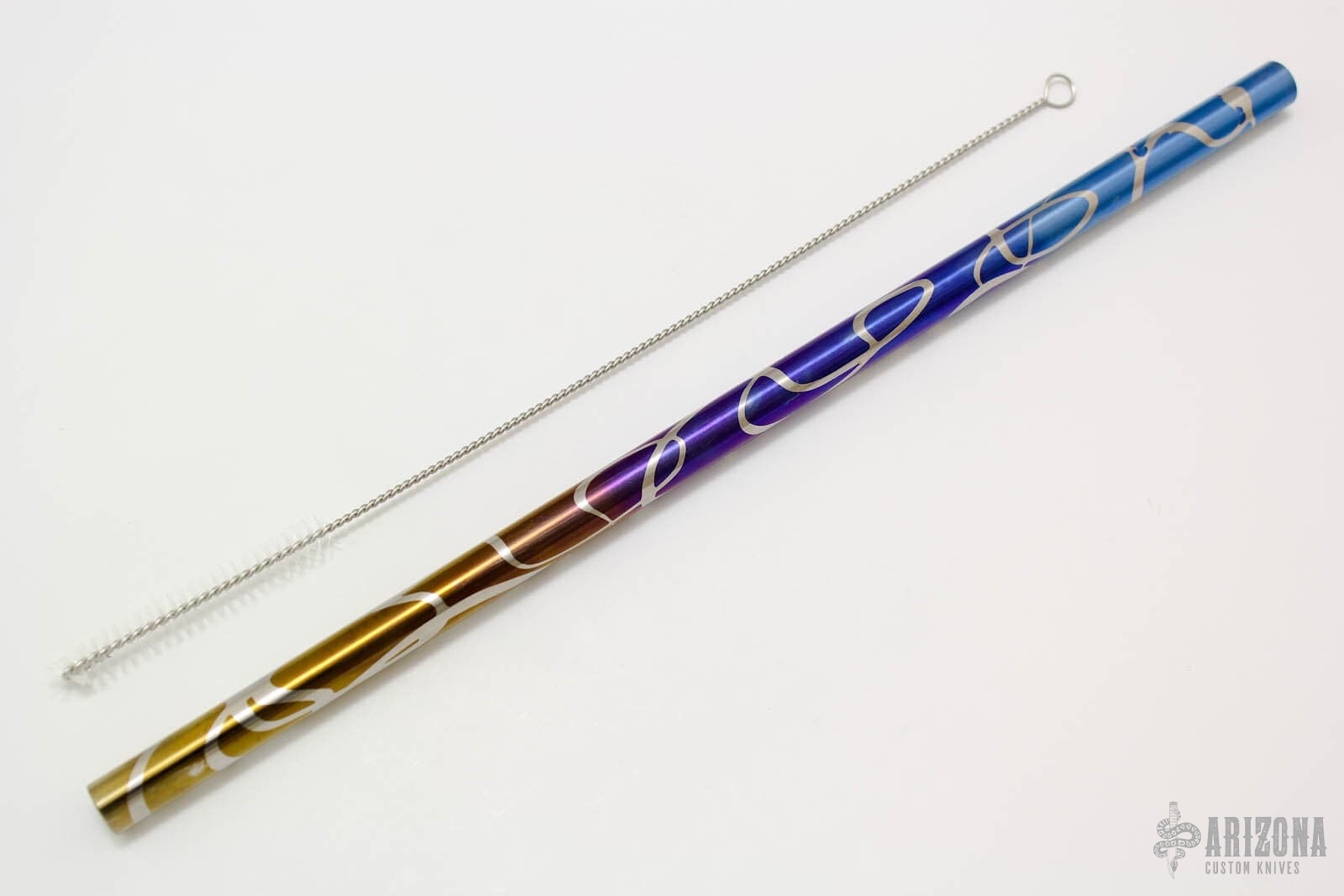 Titanium Drinking Straw - Arizona Custom Knives