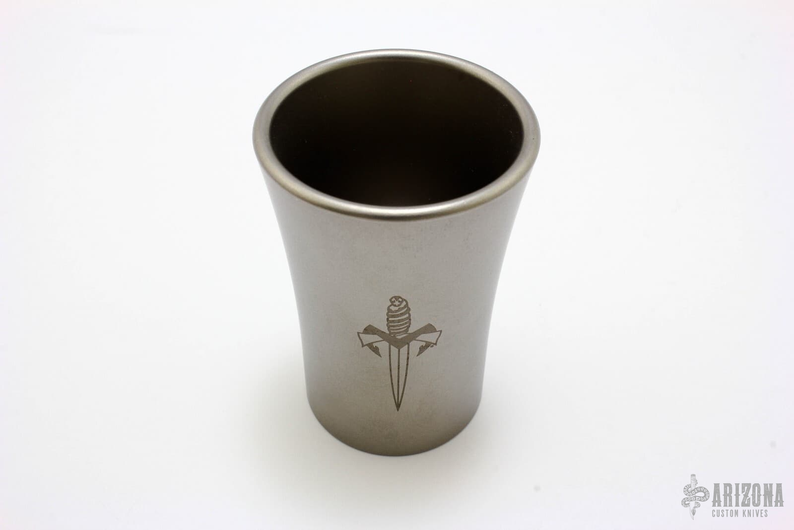 Titanium Shot Glass- TKI 2015 - Arizona Custom Knives
