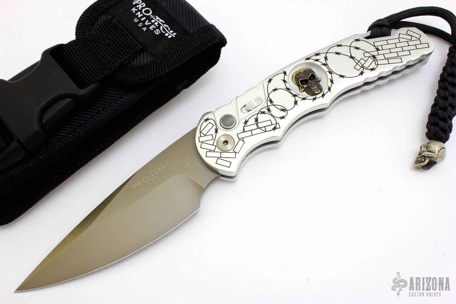 TR-4.62 Skull Ltd Edition #3 of 50 - Arizona Custom Knives