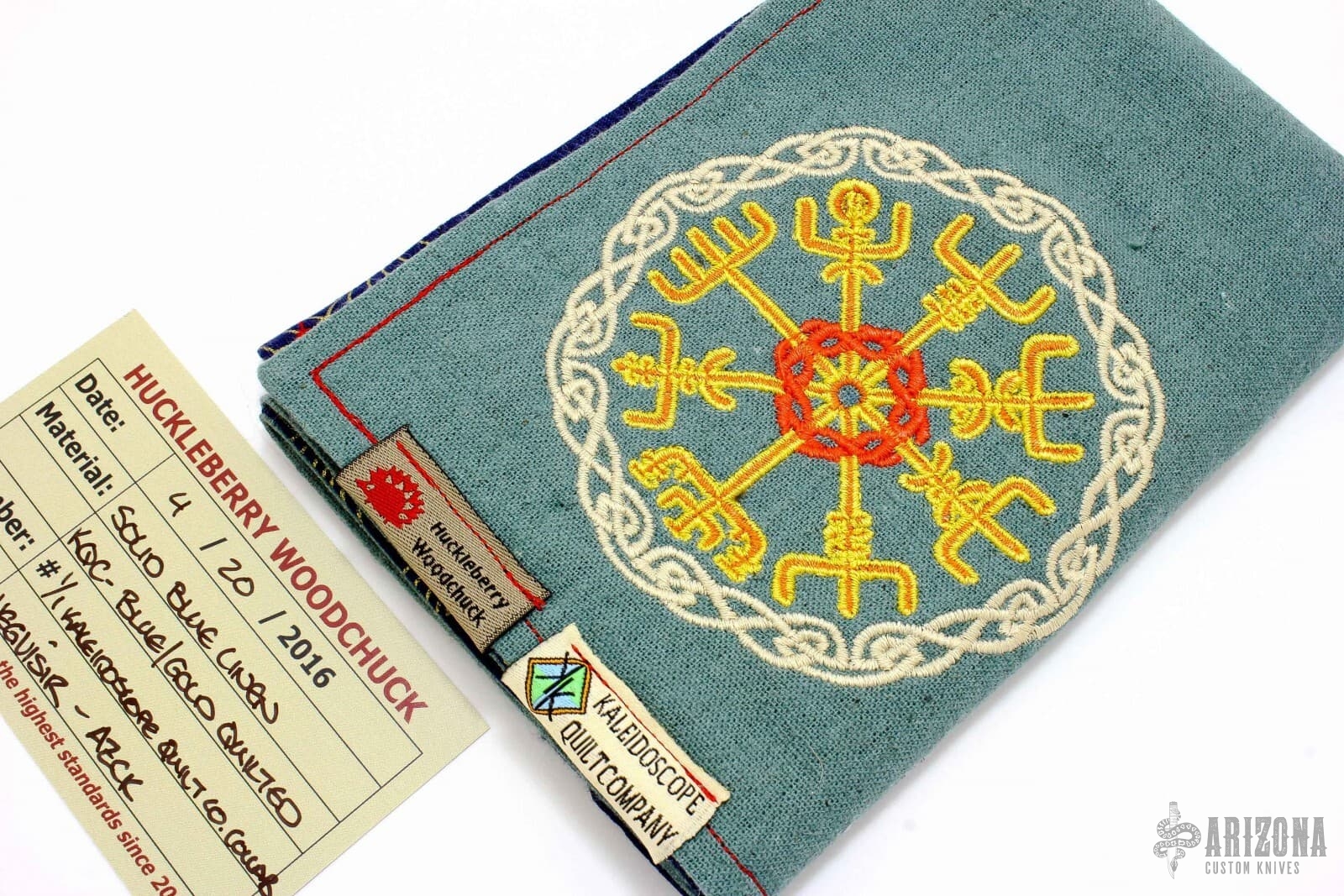 Vegvisir Collaboration Handkerchief - 1 of 1 - Arizona Custom Knives