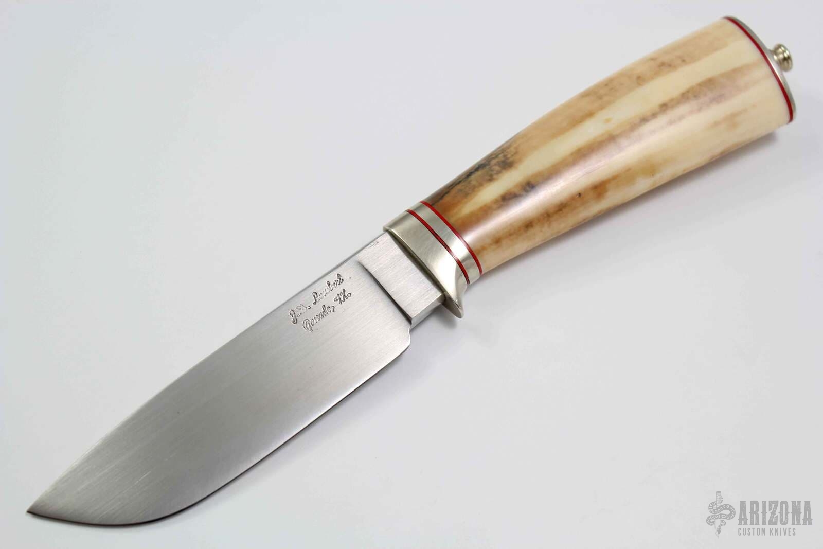 Walrus Ivory Hunter - Arizona Custom Knives