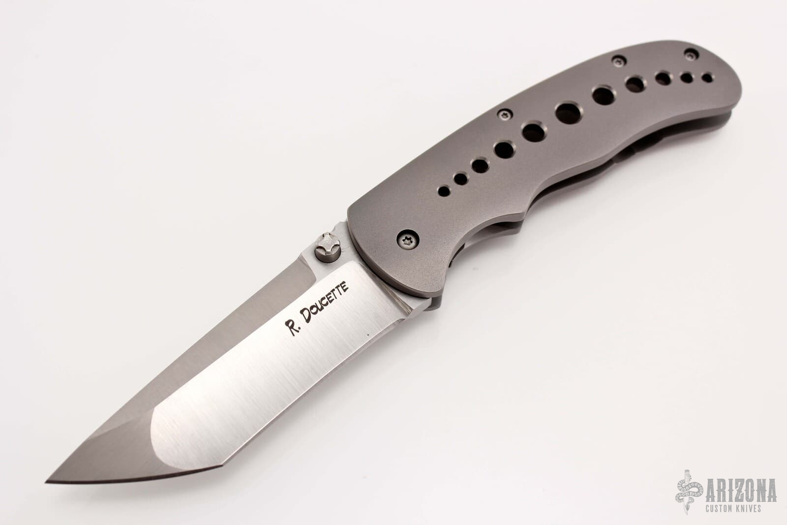 Watchdog - Full Ti #006 - Arizona Custom Knives