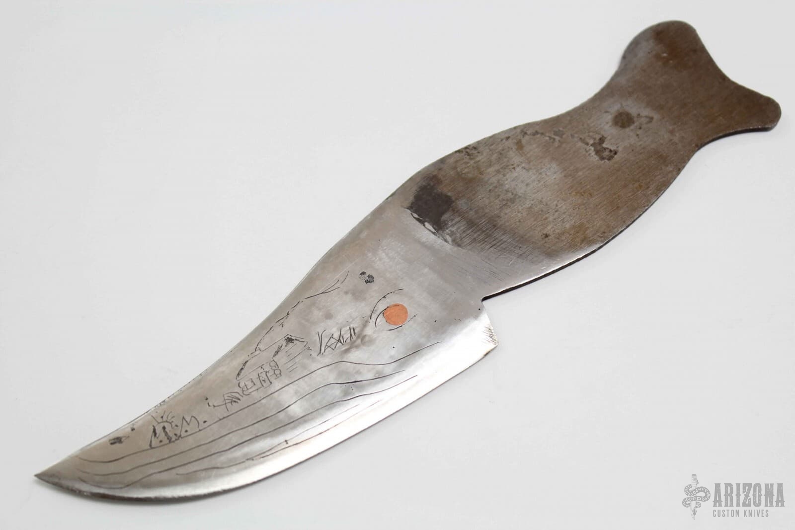 Whale Knife Blank - Arizona Custom Knives