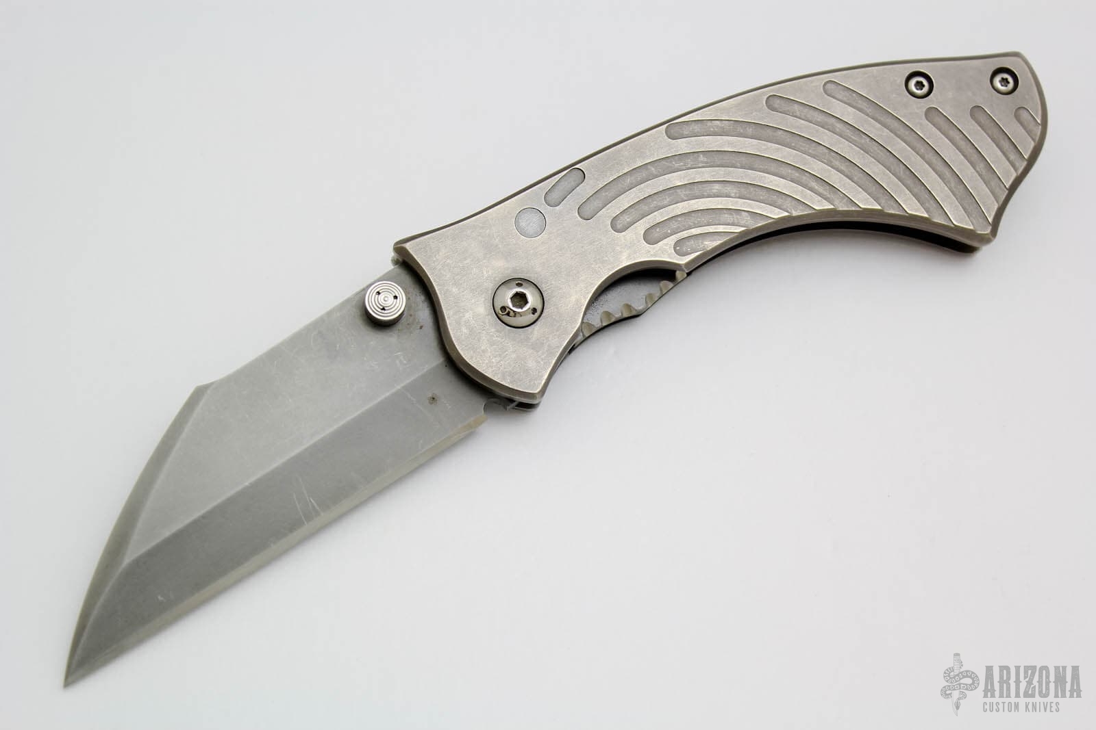 Wharncliffe Linerlock Folder - Arizona Custom Knives
