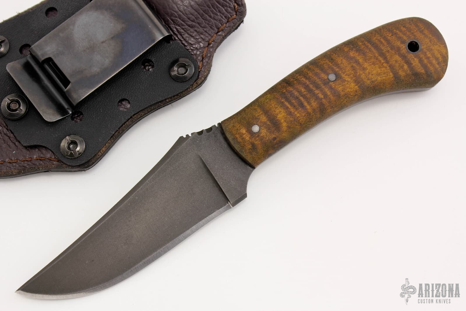 WKII - Operator Knife - Maple - Caswell - Arizona Custom Knives