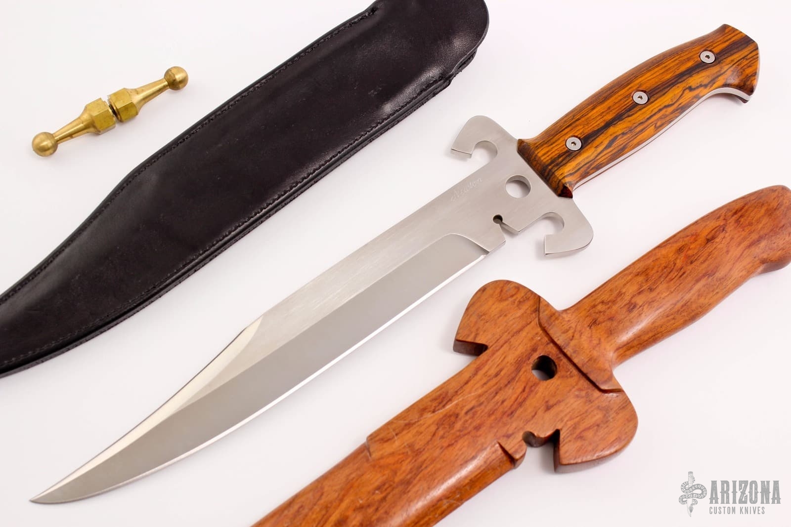 James A. Keating Crossada Bowie - Arizona Custom Knives