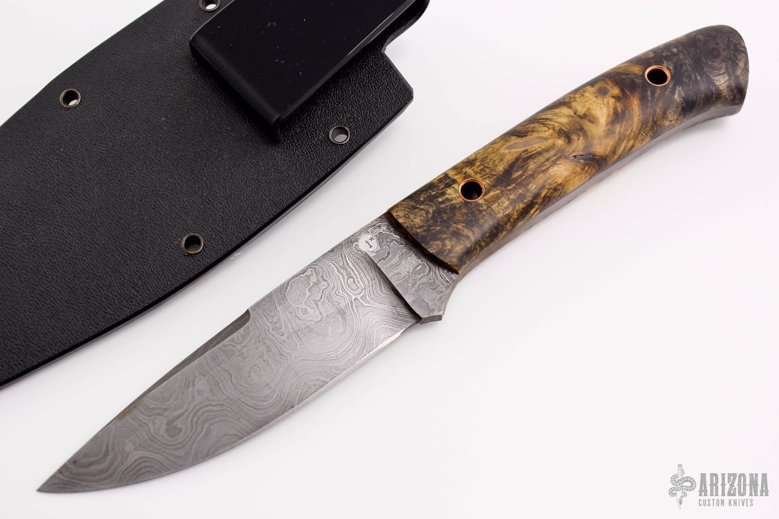 Damascus Hunter - Arizona Custom Knives